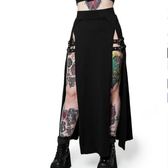 Forest Ink | Skirts | Forest Ink Mline Buckle Maxi Skirt | Poshmark